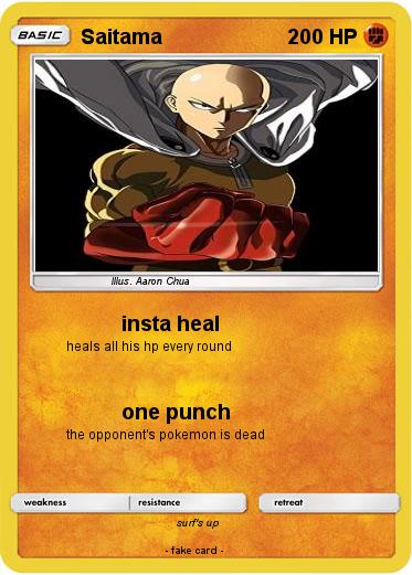 Pokémon Saitama 189 189 - insta heal - My Pokemon Card