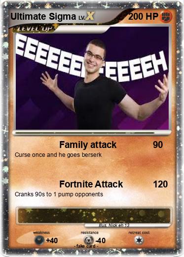 Pokémon Ultimate Sigma - Family attack - My Pokemon Card