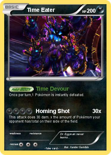 Pokémon Time Eater 35 35 - Time Devour - My Pokemon Card