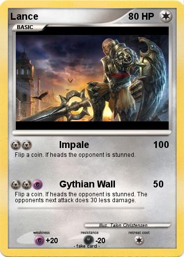 Pokémon Lance 266 266 - Impale - My Pokemon Card