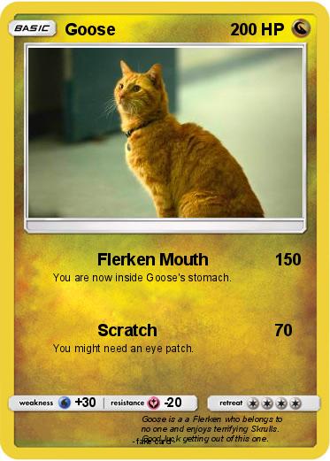 Pokémon Goose 74 74 - Flerken Mouth - My Pokemon Card