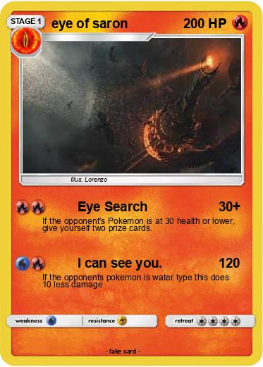 Pokémon eye of saron - Eye Search - My Pokemon Card