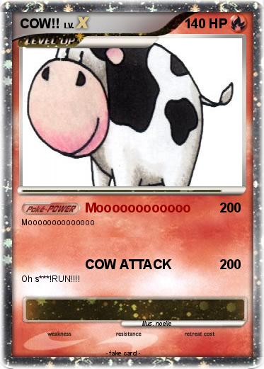 Pokémon COW 282 282 - Moooooooooooo - My Pokemon Card