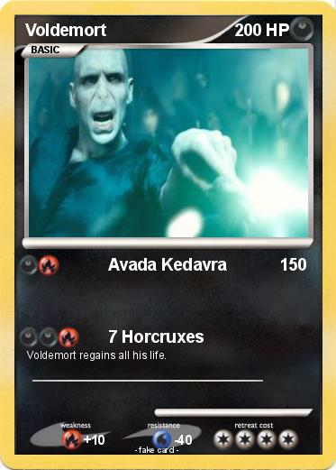 Pokémon Voldemort 431 431 - Avada Kedavra - My Pokemon Card