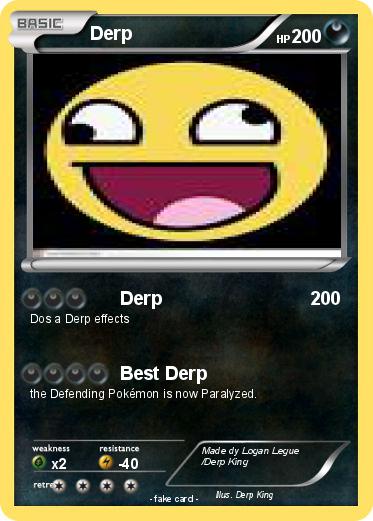 Pokémon Derp 1323 1323 - Derp - My Pokemon Card