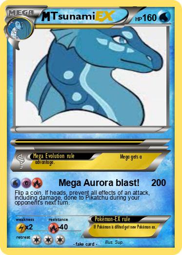 Pokémon Tsunami 362 362 - Mega Aurora blast! - My Pokemon Card