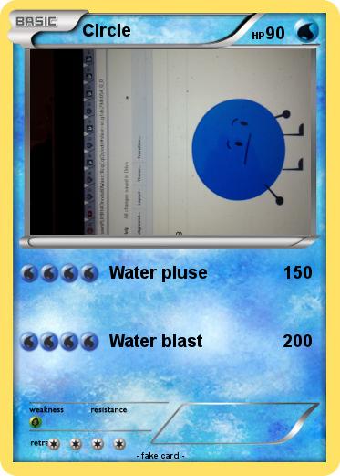Pokémon Circle 23 23 - Water pluse - My Pokemon Card
