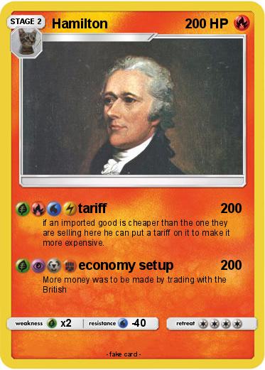 Pokémon Hamilton 51 51 - tariff - My Pokemon Card