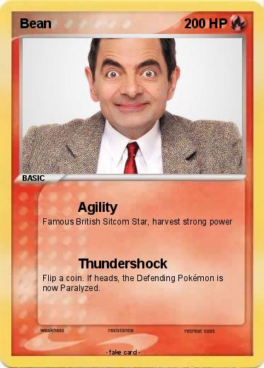 Pokémon Bean 134 134 - Agility - My Pokemon Card