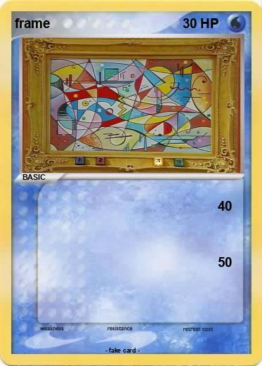 Pokémon frame 2 2 - My Pokemon Card