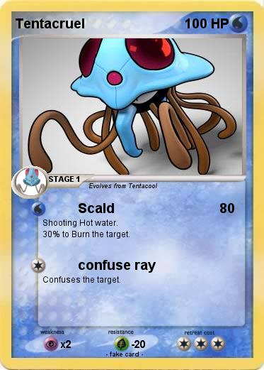 Pokémon Tentacruel 109 109 - Scald - My Pokemon Card