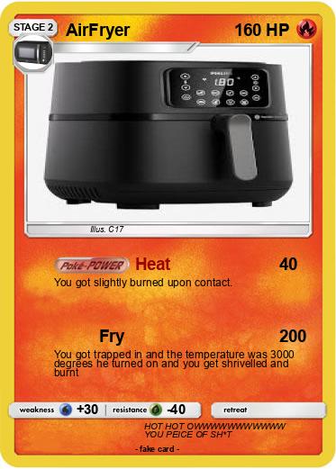 Pokémon AirFryer 1 1 - Heat - My Pokemon Card
