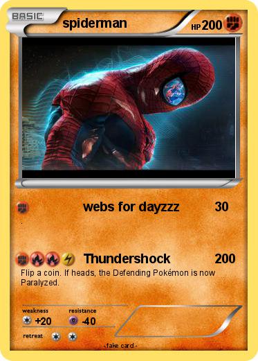 Pokémon spiderman 800 800 - webs for dayzzz - My Pokemon Card
