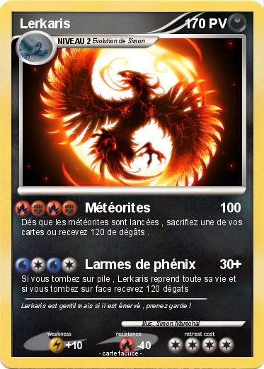 Pokémon Lerkaris 1 1 - Météorites - Ma carte Pokémon
