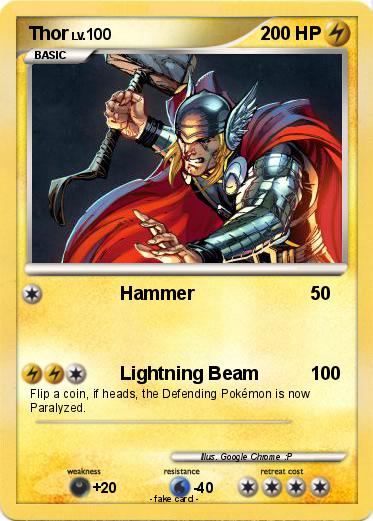Pokémon Thor 541 541 - Hammer - My Pokemon Card
