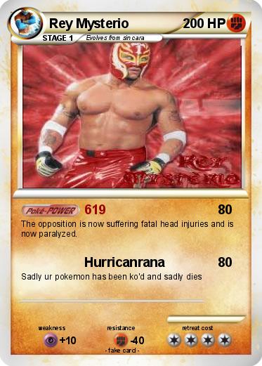 Pokémon Rey Mysterio 822 822 - 619 - My Pokemon Card