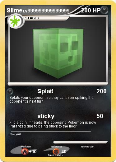 Pokémon Slime 521 521 - Splat! - My Pokemon Card