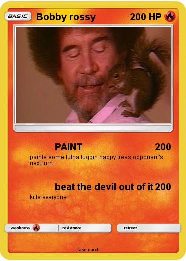 Pokémon Bobby rossy - PAINT - My Pokemon Card
