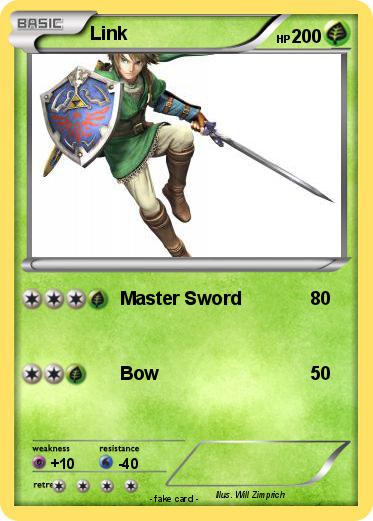 Pokémon Link 3891 3891 - Master Sword - My Pokemon Card