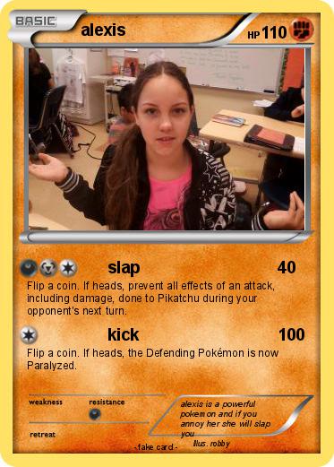 Pokémon alexis 401 401 - slap - My Pokemon Card