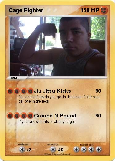 Pokémon Cage Fighter - Jiu Jitsu Kicks - My Pokemon Card
