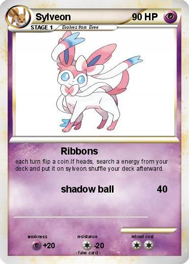 Pokémon Sylveon 130 130 - Ribbons - My Pokemon Card