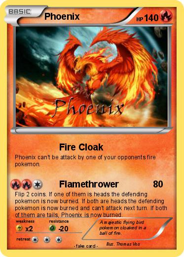 Pokémon Phoenix 732 732 - Fire Cloak - My Pokemon Card
