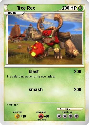 Pokémon Tree Rex 107 107 - blast - My Pokemon Card