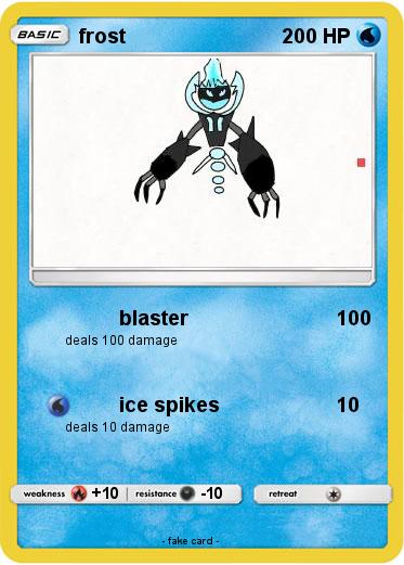 Pokémon frost 305 305 - blaster - My Pokemon Card
