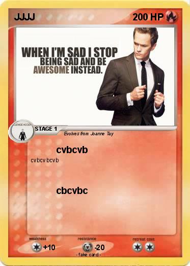 Pokémon JJJJ - cvbcvb - My Pokemon Card