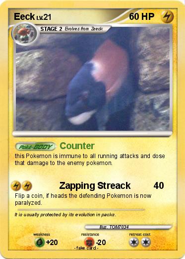 Pokémon Eeck - Counter - My Pokemon Card