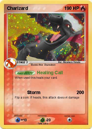 Pokémon Charizard 6071 6071 - Healing Call - My Pokemon Card