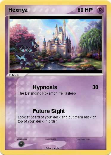 Pokémon Hexnya 2 2 - Hypnosis - My Pokemon Card