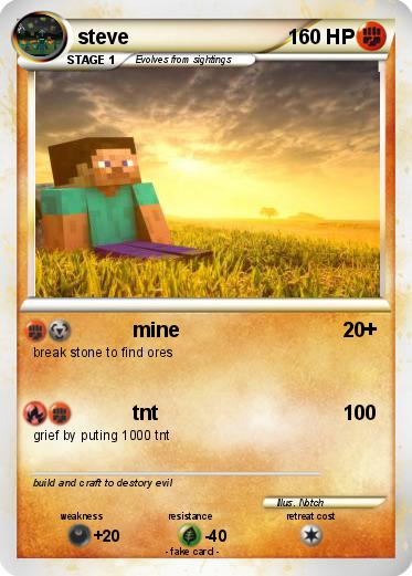 Pokémon steve 4022 4022 - mine - My Pokemon Card