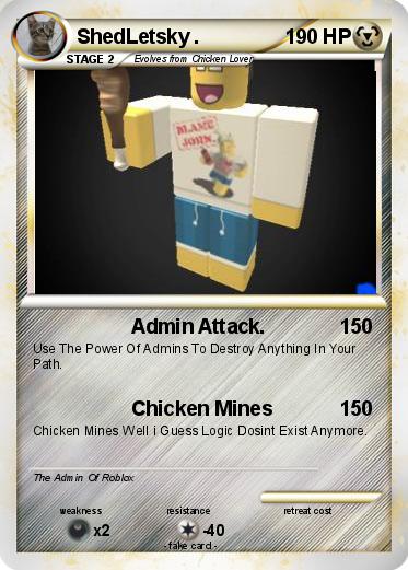 Pokémon ShedLetsky 20 20 - Admin Attack. - My Pokemon Card