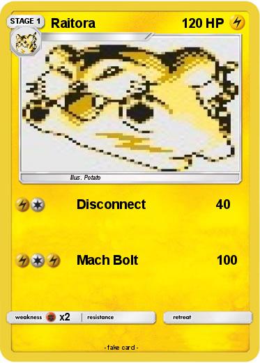 Pokémon Raitora 1 1 - Disconnect - My Pokemon Card