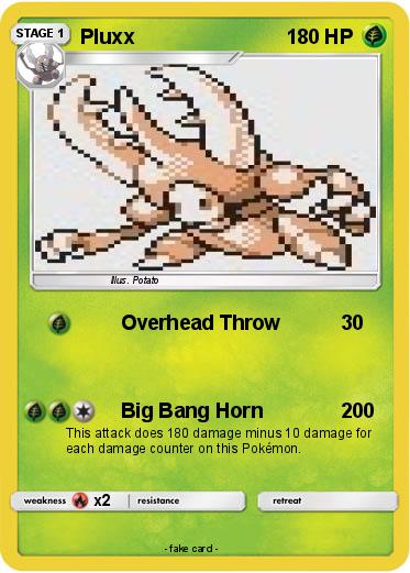 Pokémon Pluxx - Overhead Throw - My Pokemon Card