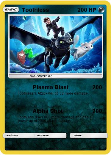 Pokémon Toothless 680 680 - Plasma Blast - My Pokemon Card