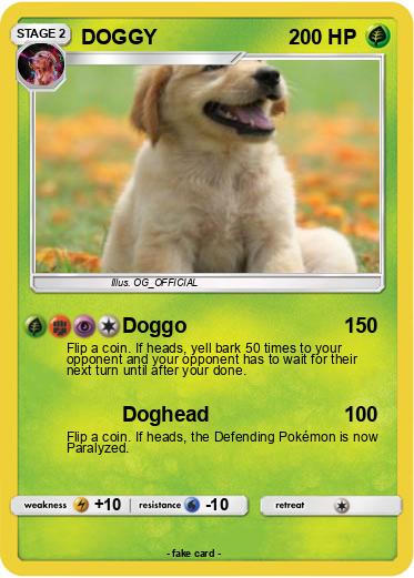 Pokémon DOGGY 361 361 - Doggo - My Pokemon Card