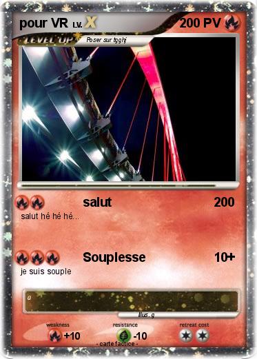Pokémon pour VR - salut - Ma carte Pokémon