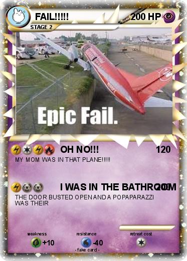 Pokémon FAIL 148 148 - OH NO!!! - My Pokemon Card