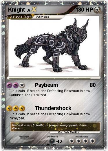 Pokémon Knight 288 288 - Psybeam - My Pokemon Card