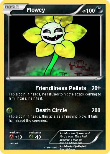 Pokémon Flowey 74 74 - Friendliness Pellets - My Pokemon Card