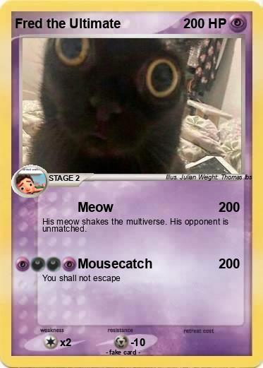 Pokémon Fred the Ultimate - Meow - My Pokemon Card