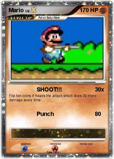 Pokémon Mario 4751 4751 - SHOOT!!! - My Pokemon Card