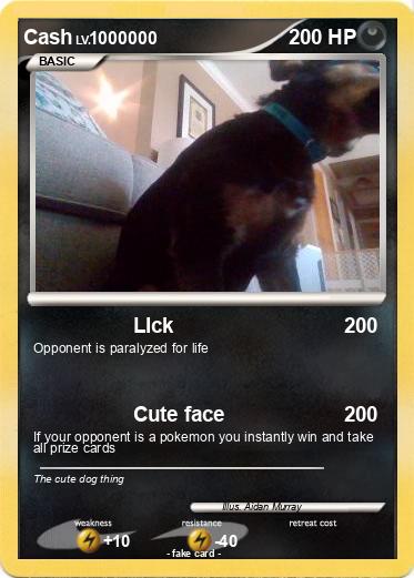 Pokémon Cash 100 100 - LIck - My Pokemon Card