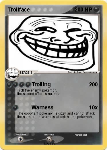 Pokémon Trollface 482 482 - Trolling - My Pokemon Card