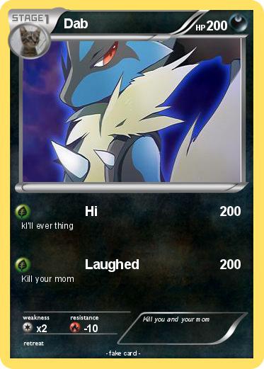 Pokémon Dab 42 42 - Hi - My Pokemon Card