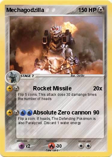 Pokémon Mechagodzilla 195 195 - Rocket Missile - My Pokemon Card