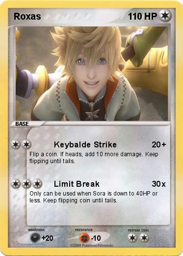 Pokémon Roxas 28 28 - Keybalde Strike - My Pokemon Card